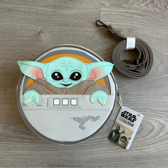 Star Wars | Bags | Loungefly Star Wars Mandalorian Baby Yoda Grogu ...